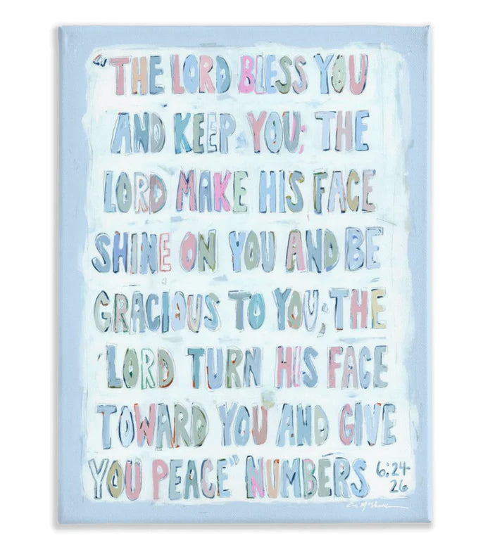 Numbers Verse Canvas 18 x 24 – Charlotte's Inc