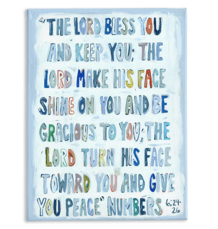 Numbers Verse Canvas 18 x 24 – Charlotte's Inc