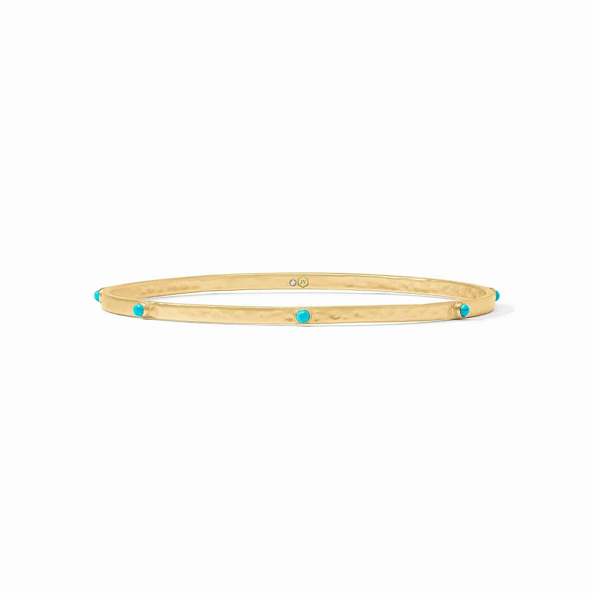 Crescent Stone Bangle | Turquoise – Charlotte's Inc
