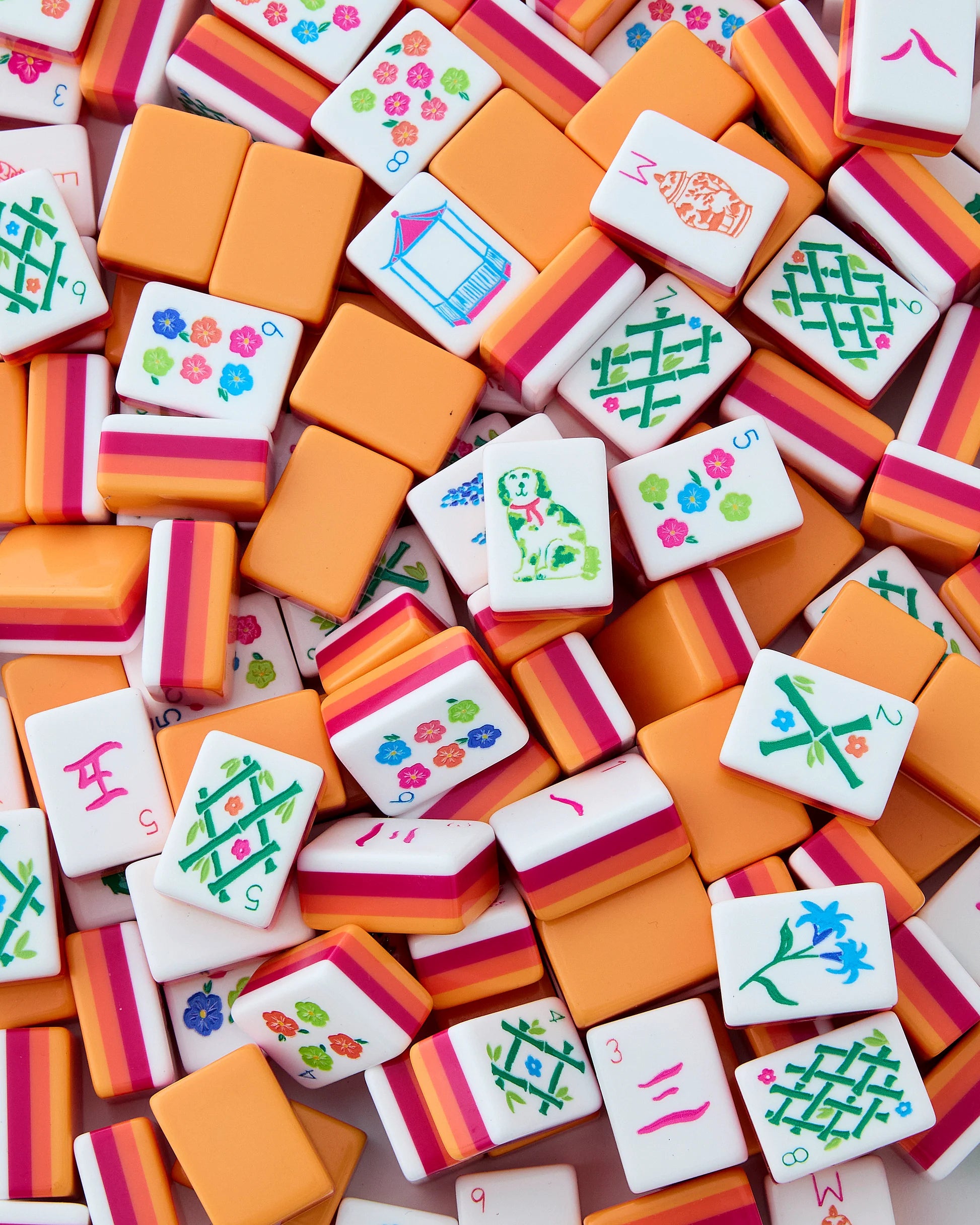 Sunset Mahjong Tiles – Charlotte's Inc