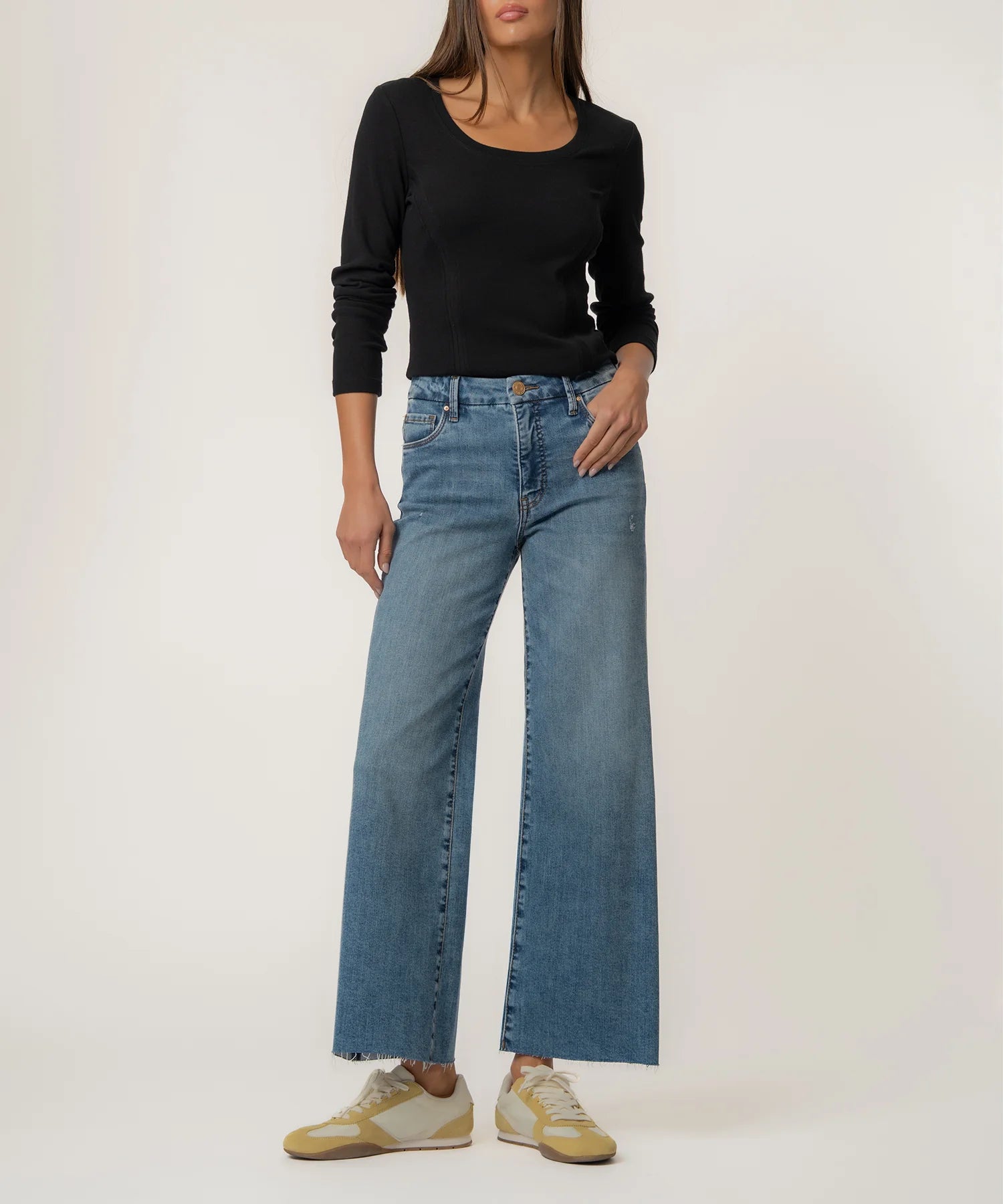 Meg High Rise Wide Leg | Regent – Charlotte's Inc