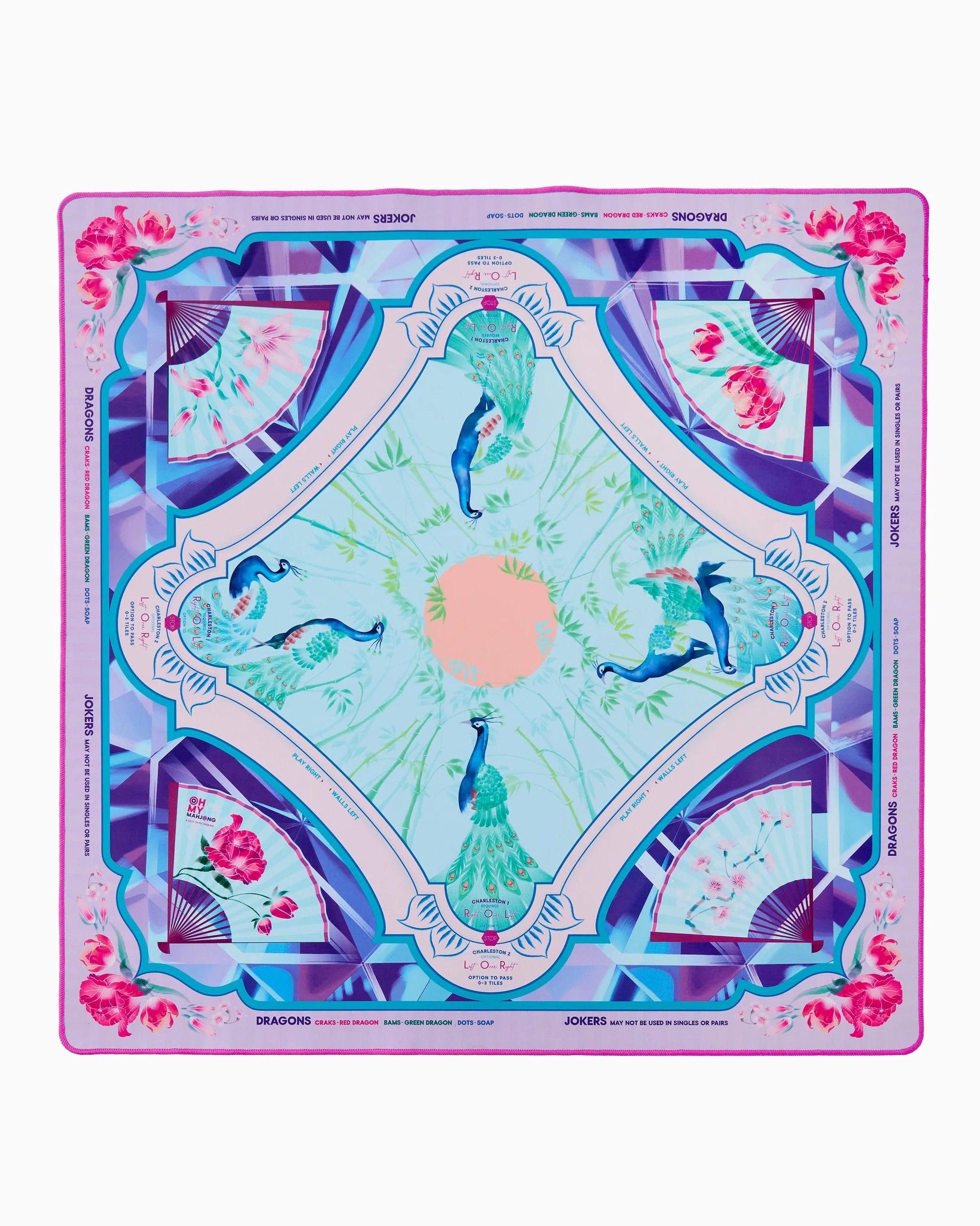 Amethyst Mahjong Mat in Tube – Charlotte's Inc