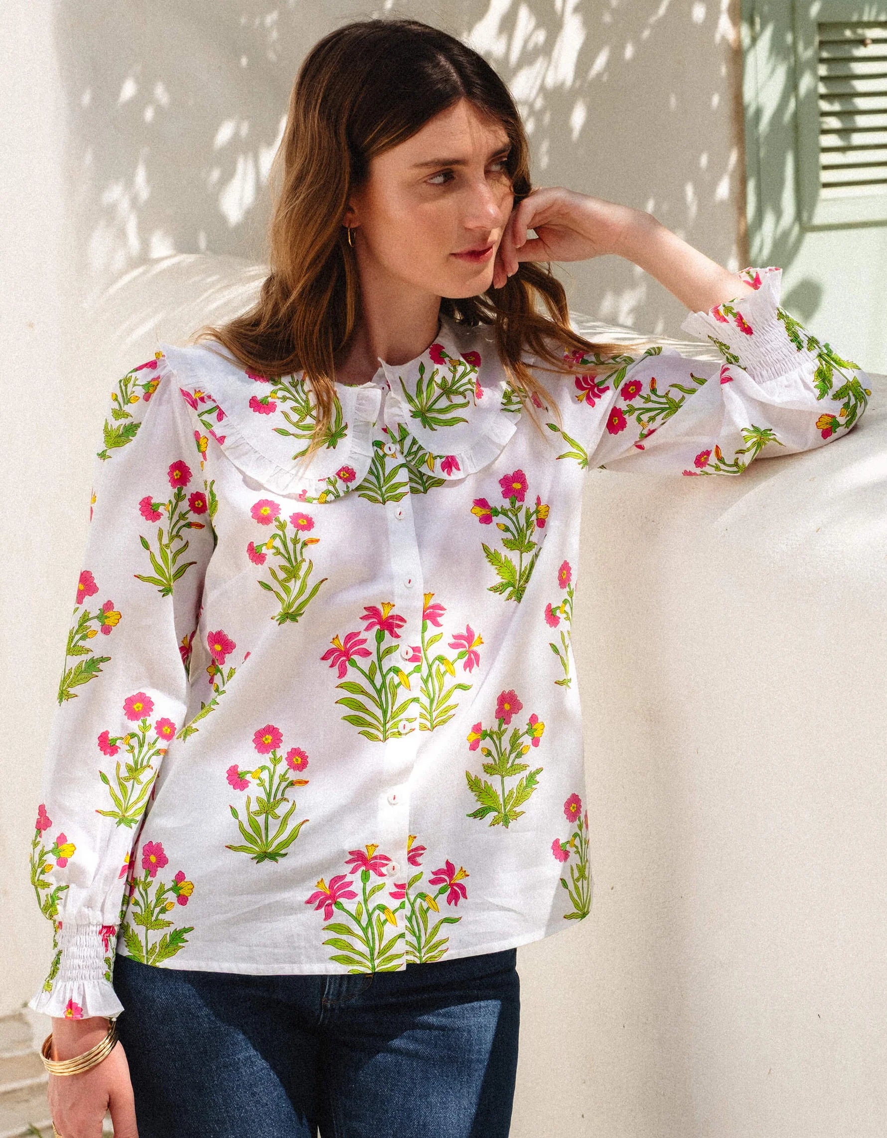 Apple Blouse | Electric Meadow – Charlotte's Inc